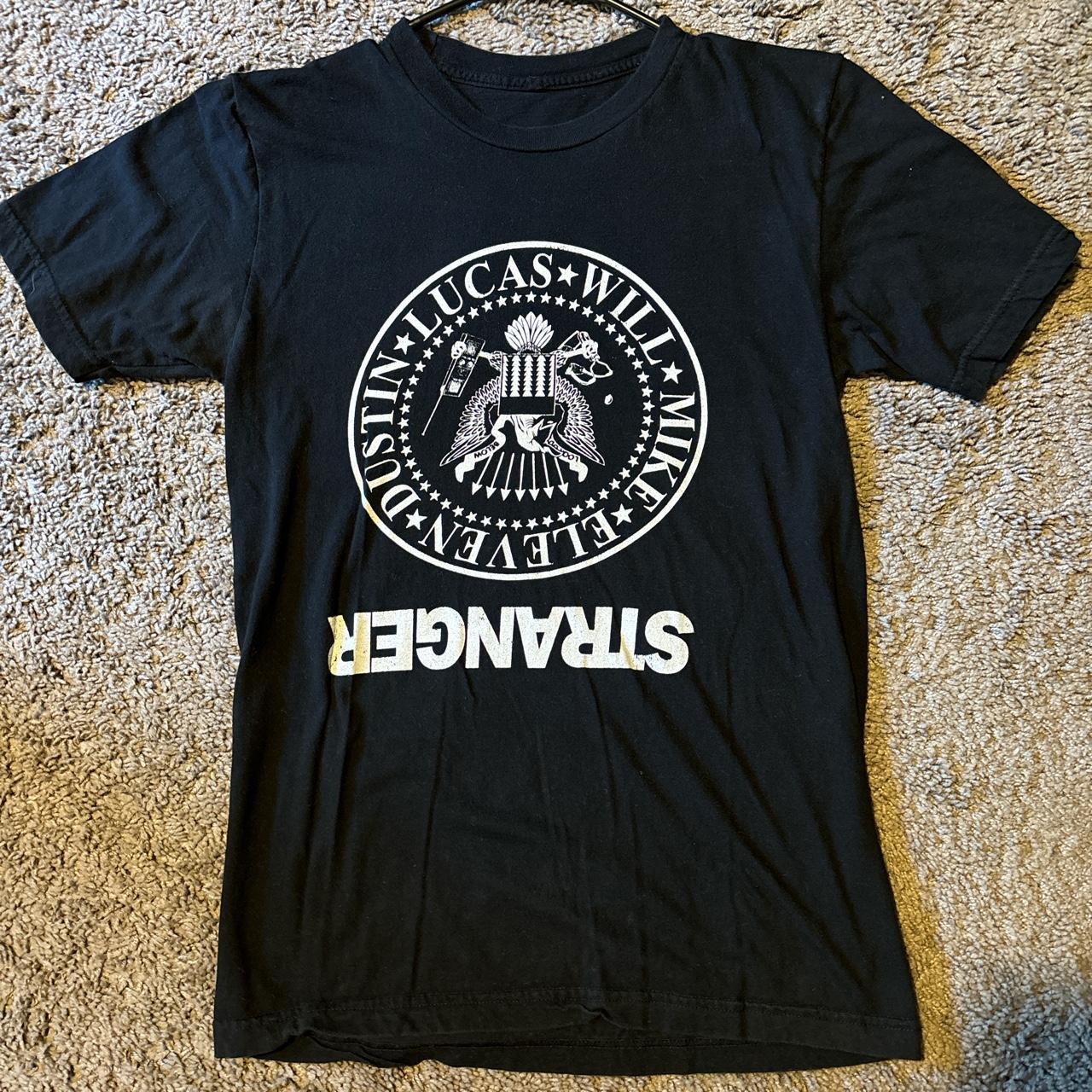 Stranger Things Ramones homage. Size small. No tag. - Depop