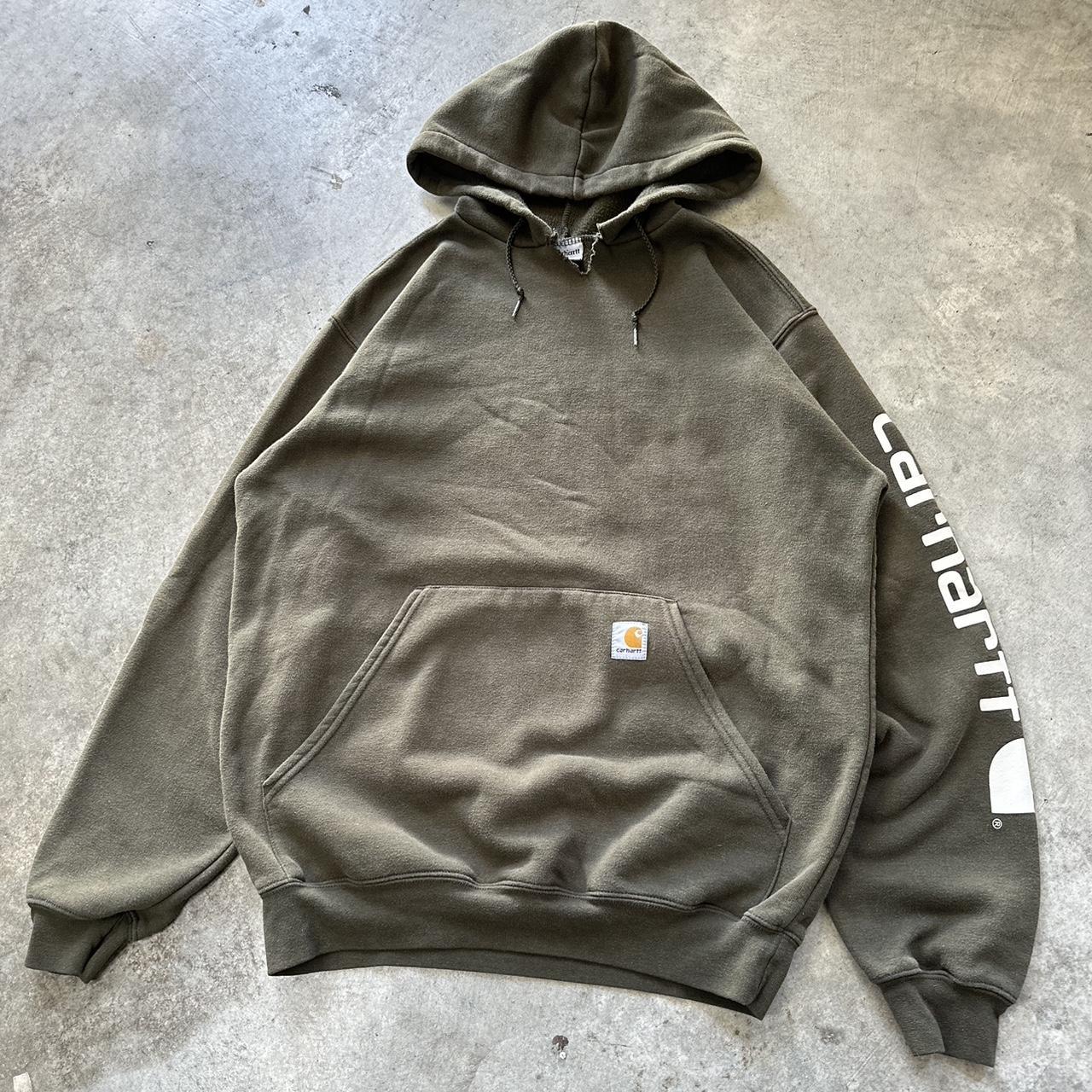 Brown Carhartt Hoodie ...