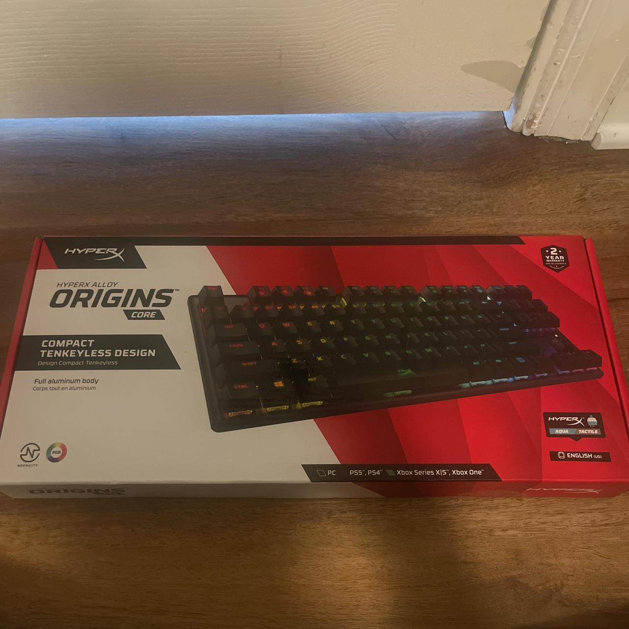 HyperX Origins Core compact tenkeyless keyboard with... - Depop