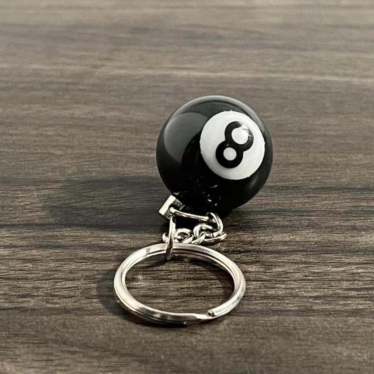Stussy 8 Ball Key Chain Stüssy Heavyweight, High... - Depop