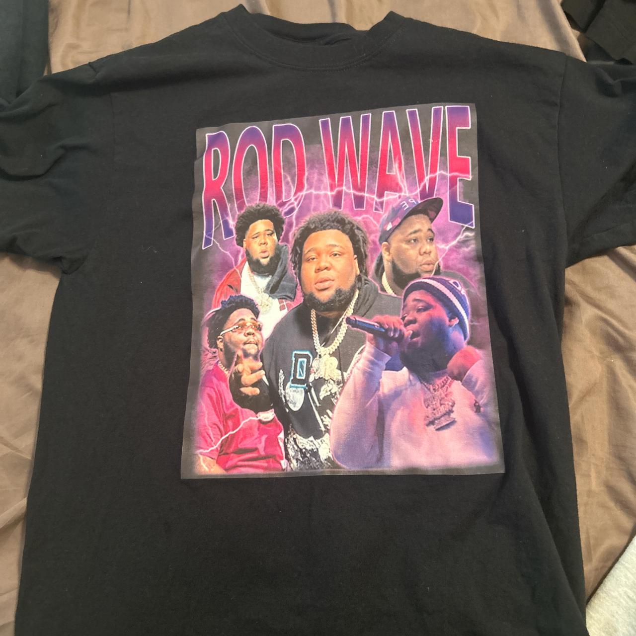 Rod Wave graphic tee shirt mens size medium - Depop