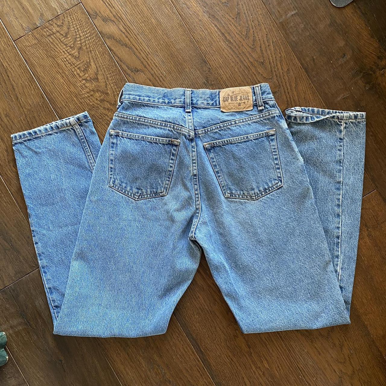 DO NOT BUY! amazing pair of vintage gap blue jeans!... - Depop