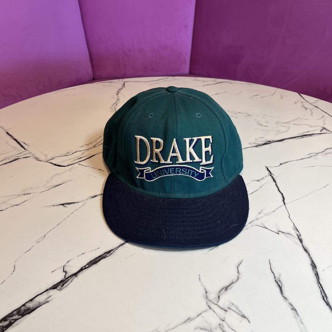 Vintage Drake University SnapBack one size fits all - Depop
