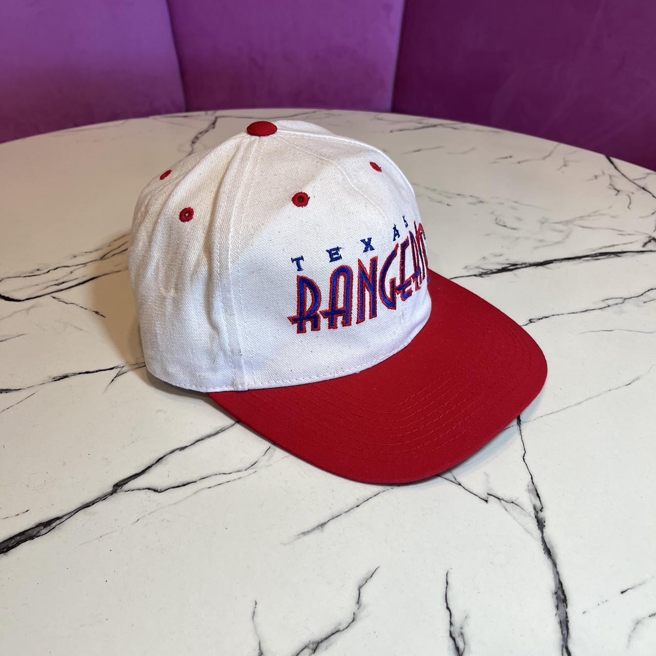 Vintage Texas Rangers adjustable cap One size fits all - Depop