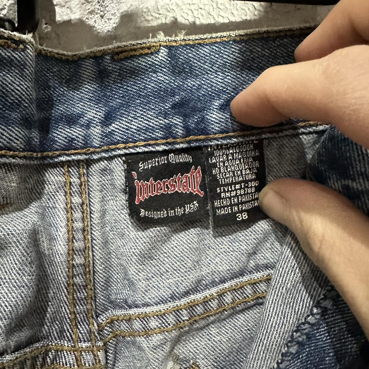 Vintage 90’s/V2K Interstate IS Super Quality Jeans... - Depop