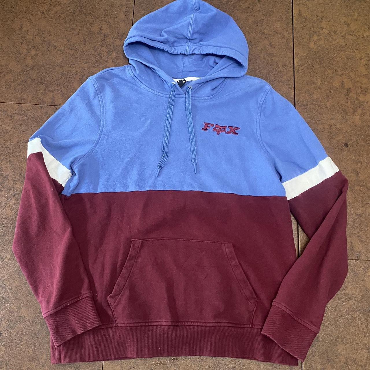 Fox racing sweater hoodie women’s tagged xl. Shrunk... - Depop