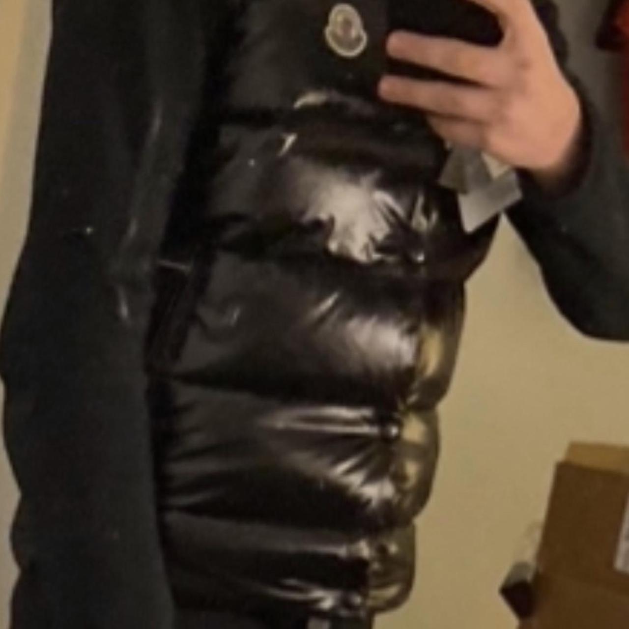 Black Moncler Body Warmer - Depop