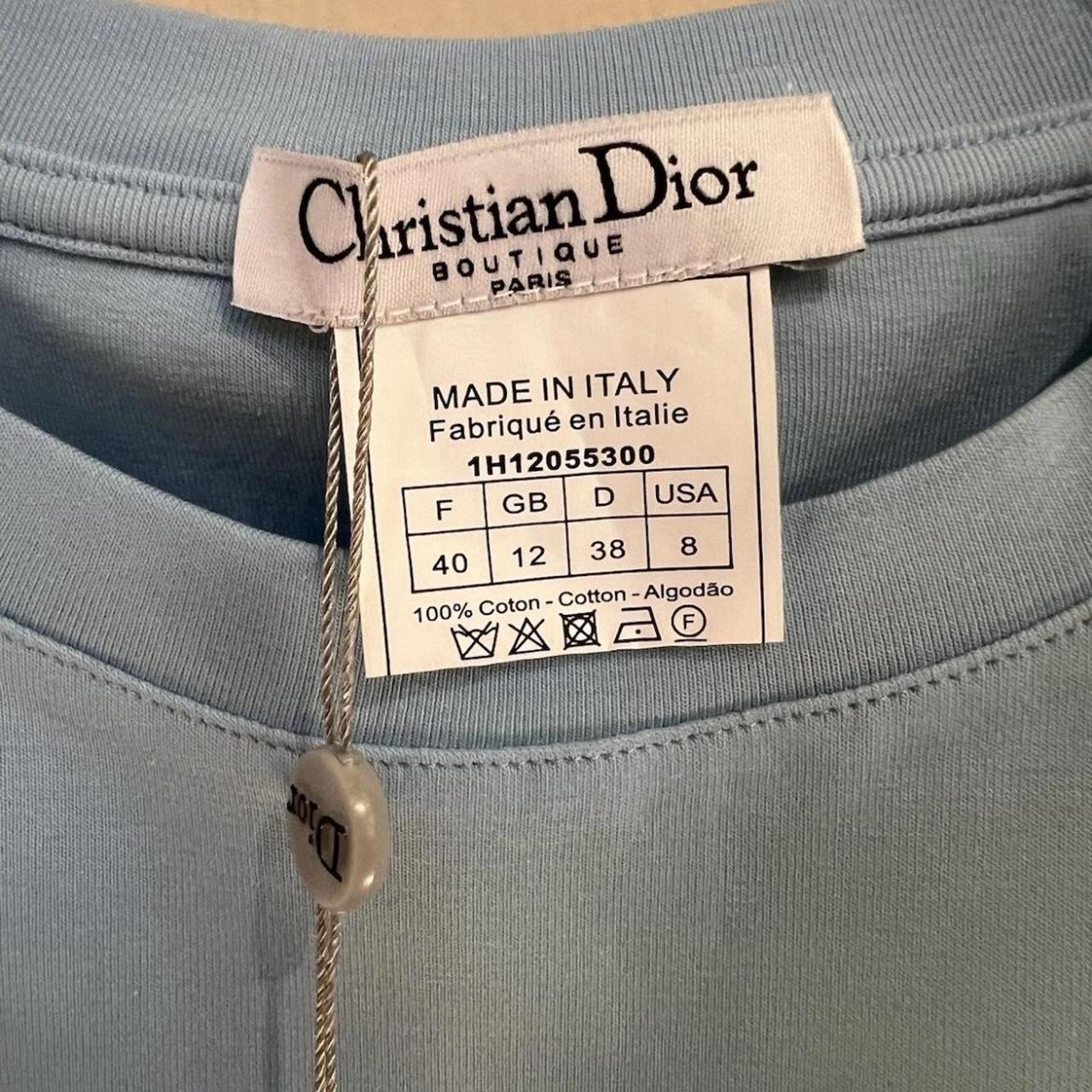 J'ADORE Dior Logo Tank Top muscle t shirt Size EU... | Depop