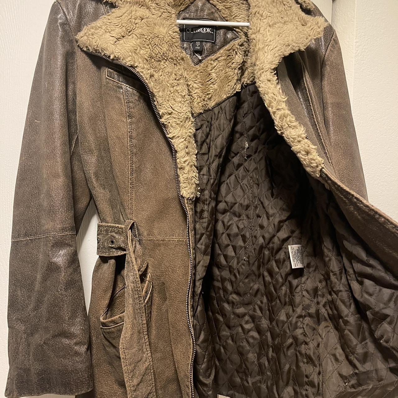 Outbrook Fur Lined Coat/Jacket #Furjacket #Furlined... - Depop