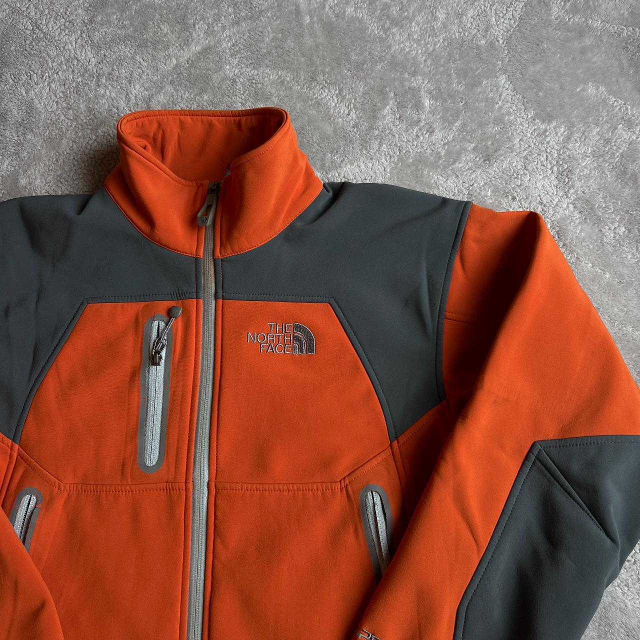 Orange North Face Gorpcore Windbreaker - size... - Depop