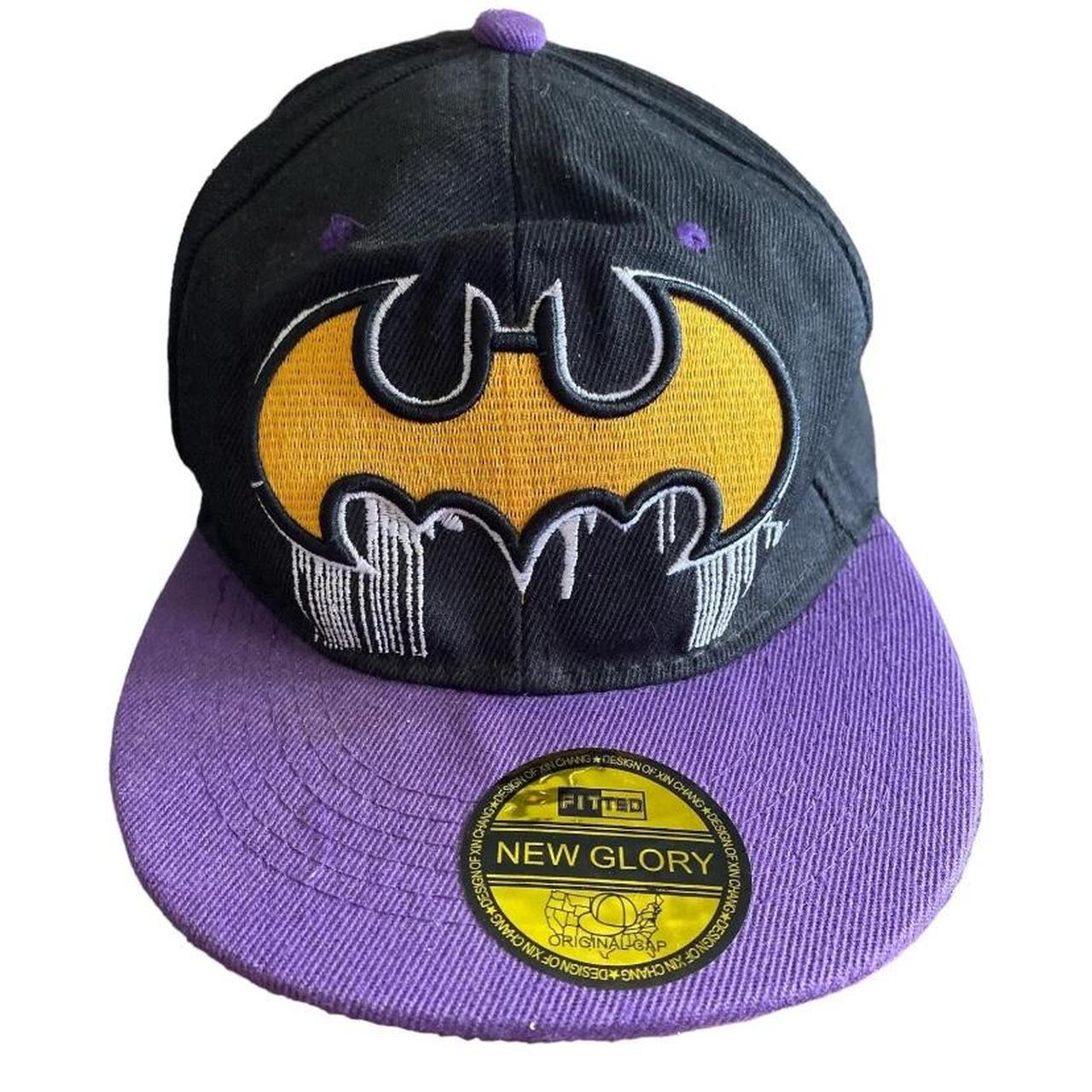 Batman Men’s big logo New Cap Hat Snapback Black... | Depop