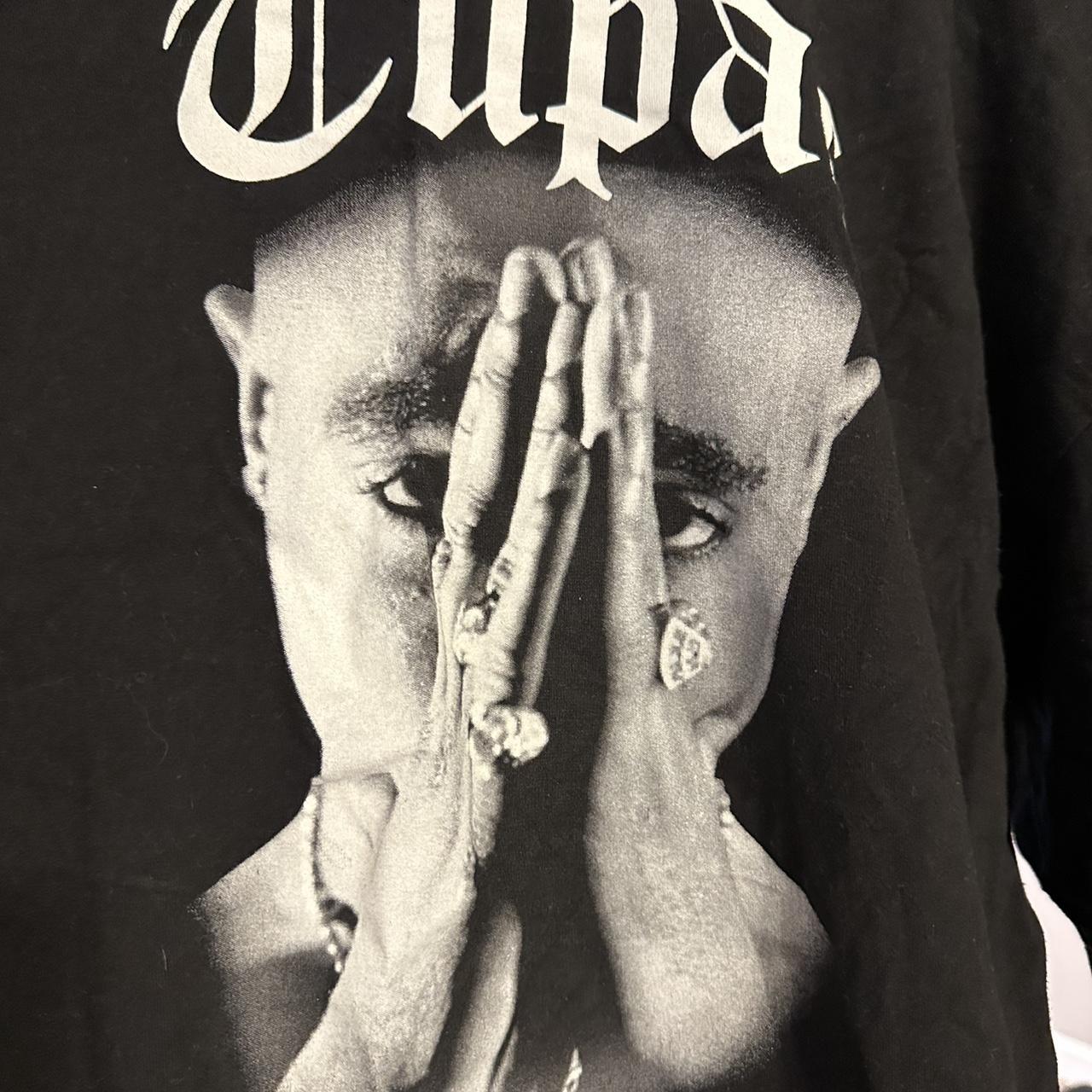 2pac cross colors collab size XL barley worn... | Depop