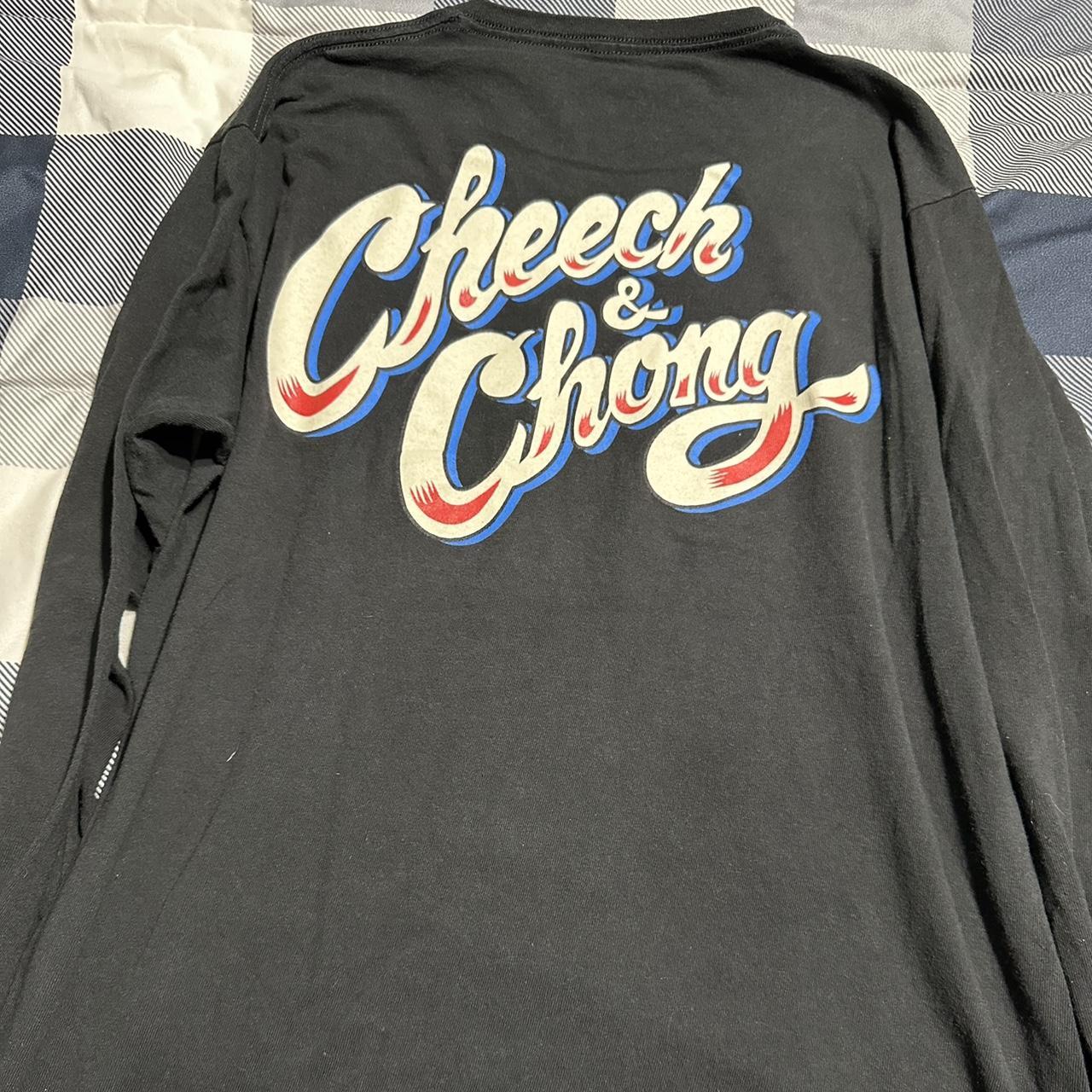 Cheech and Chong long sleeve shirt with really good... - Depop