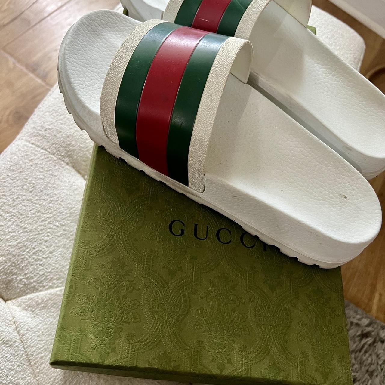 Gucci web slides MEN Size 10 Comes with... | Depop
