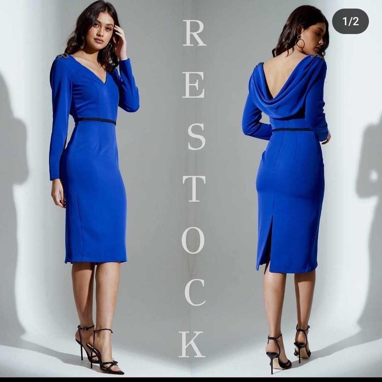 8th Sign cobalt blue dress Never worn, brand... - Depop