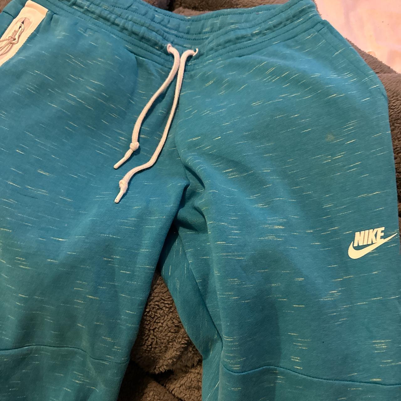 Nike Tech Fit (Tech fleece) Joggers in blue Size... - Depop