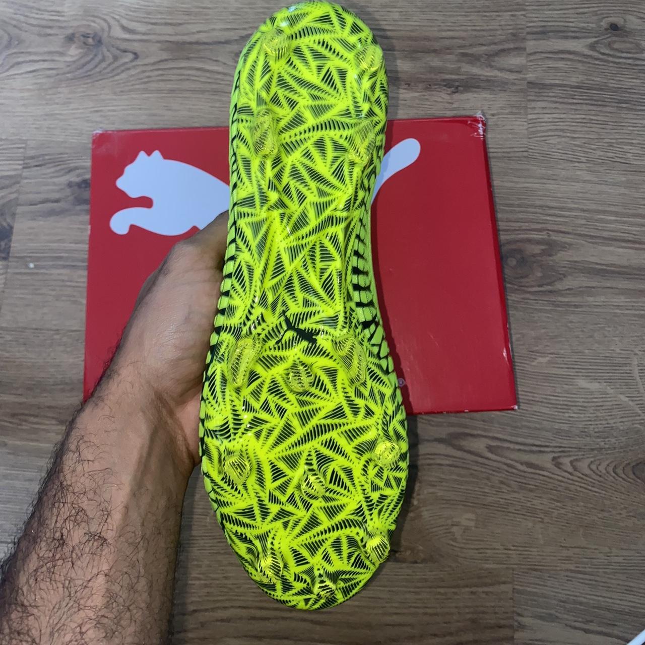 Puma Future Yellow 4.1 football boots FG Brand New,... - Depop