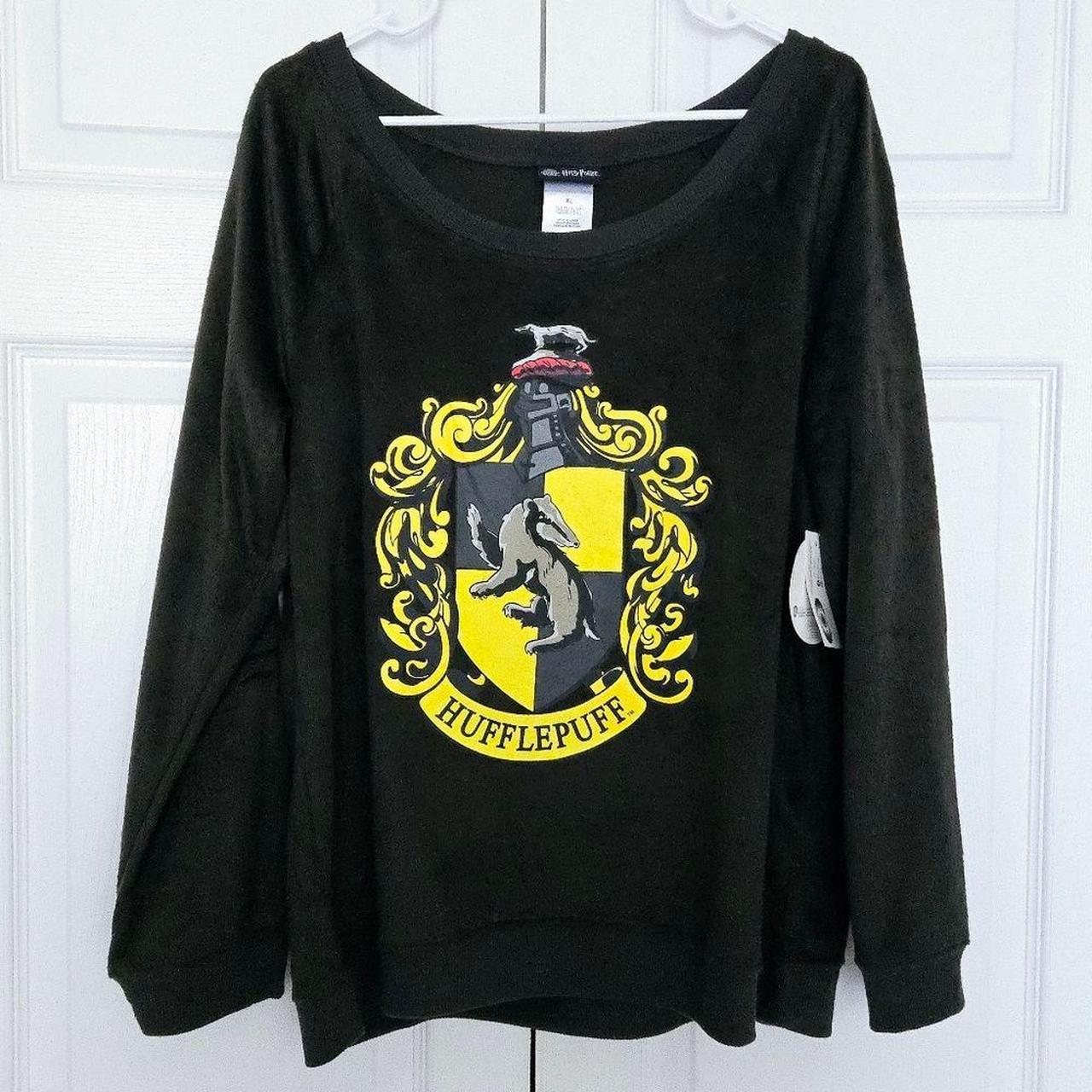 NEW Womens Harry Potter Hufflepuff Sweatshirt... | Depop