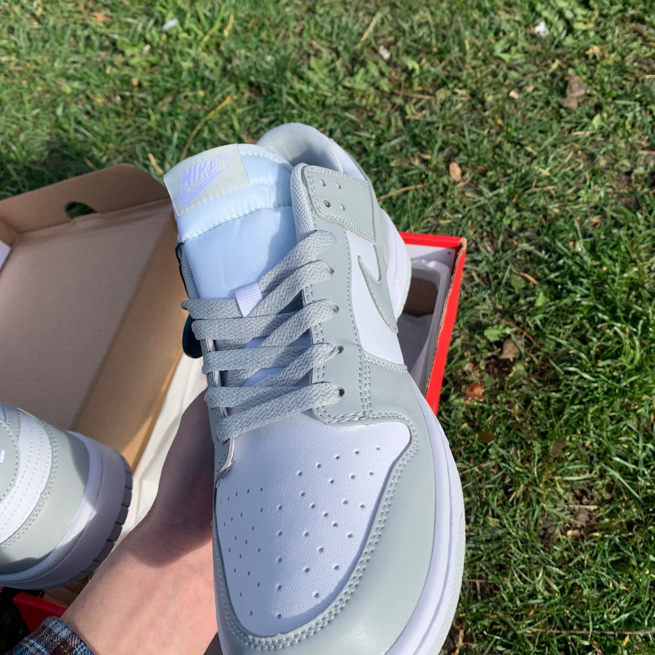 Nike Dunks Og GRAY 9.5 new w box - Depop