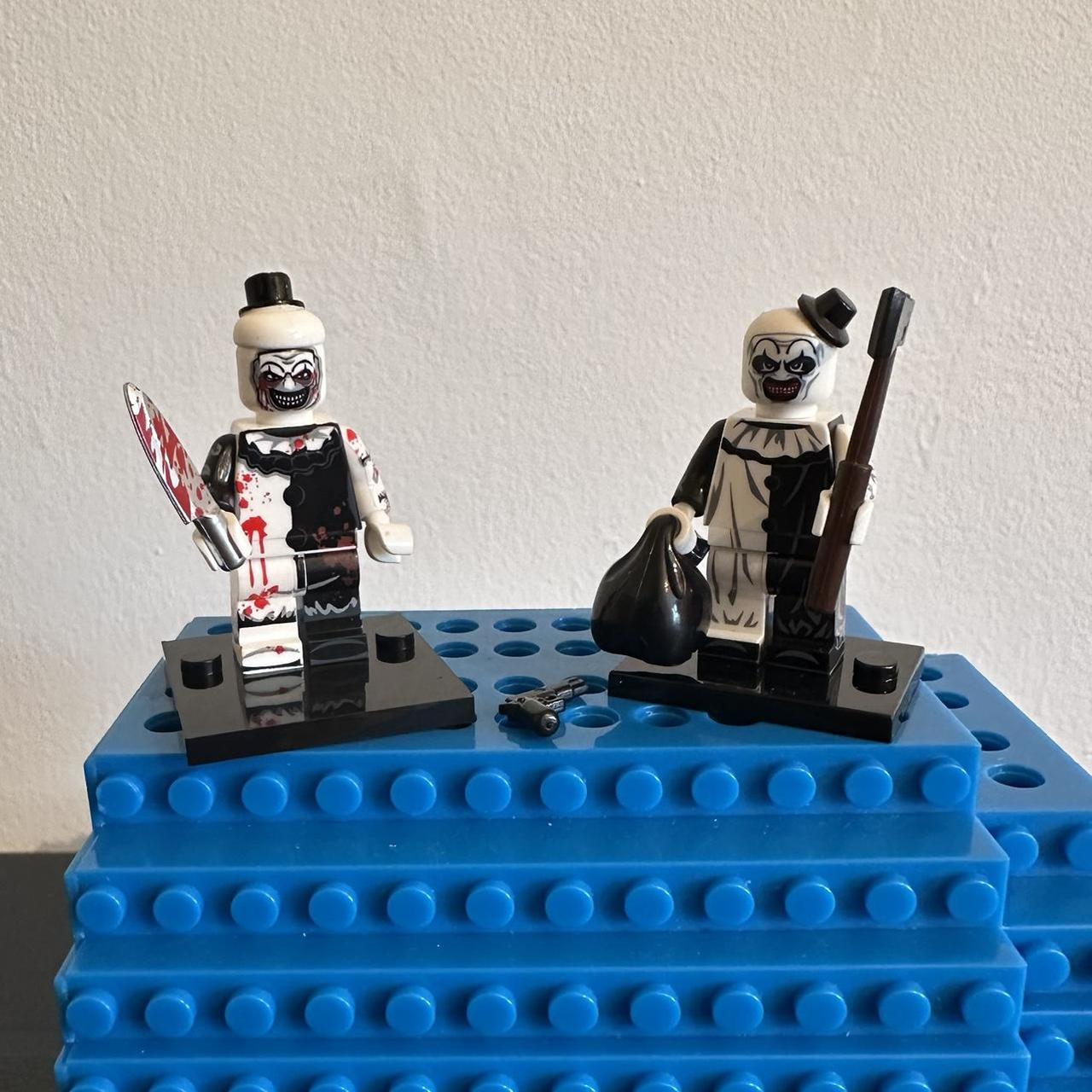 The terrifier horror movie 2 pack Lego compatible... - Depop