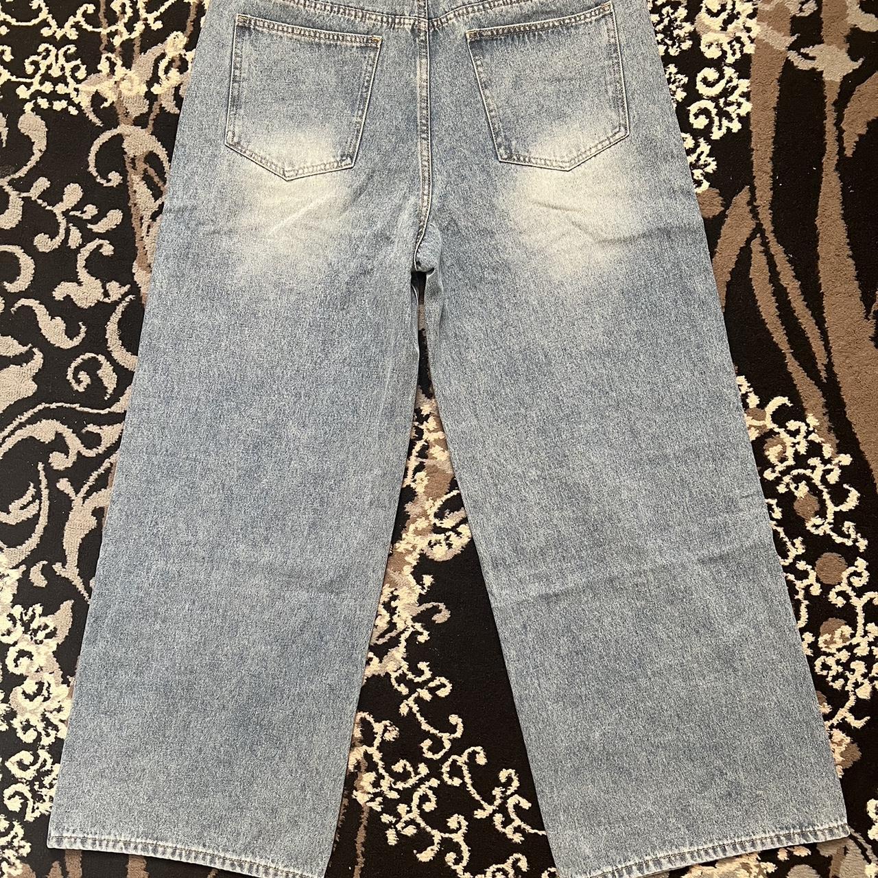 Lumen Studios Wide leg blue wash Jeans ‼️NEVER WORN... - Depop