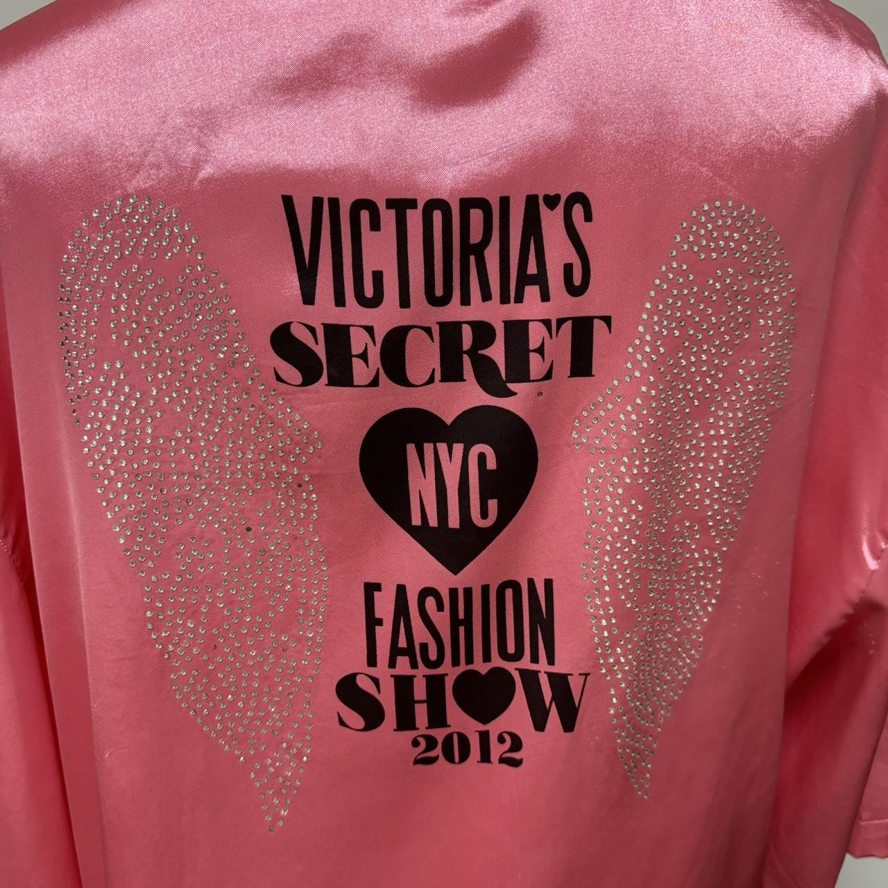 Victoria’s Secret NYC fashion show 2012 pink robe... - Depop