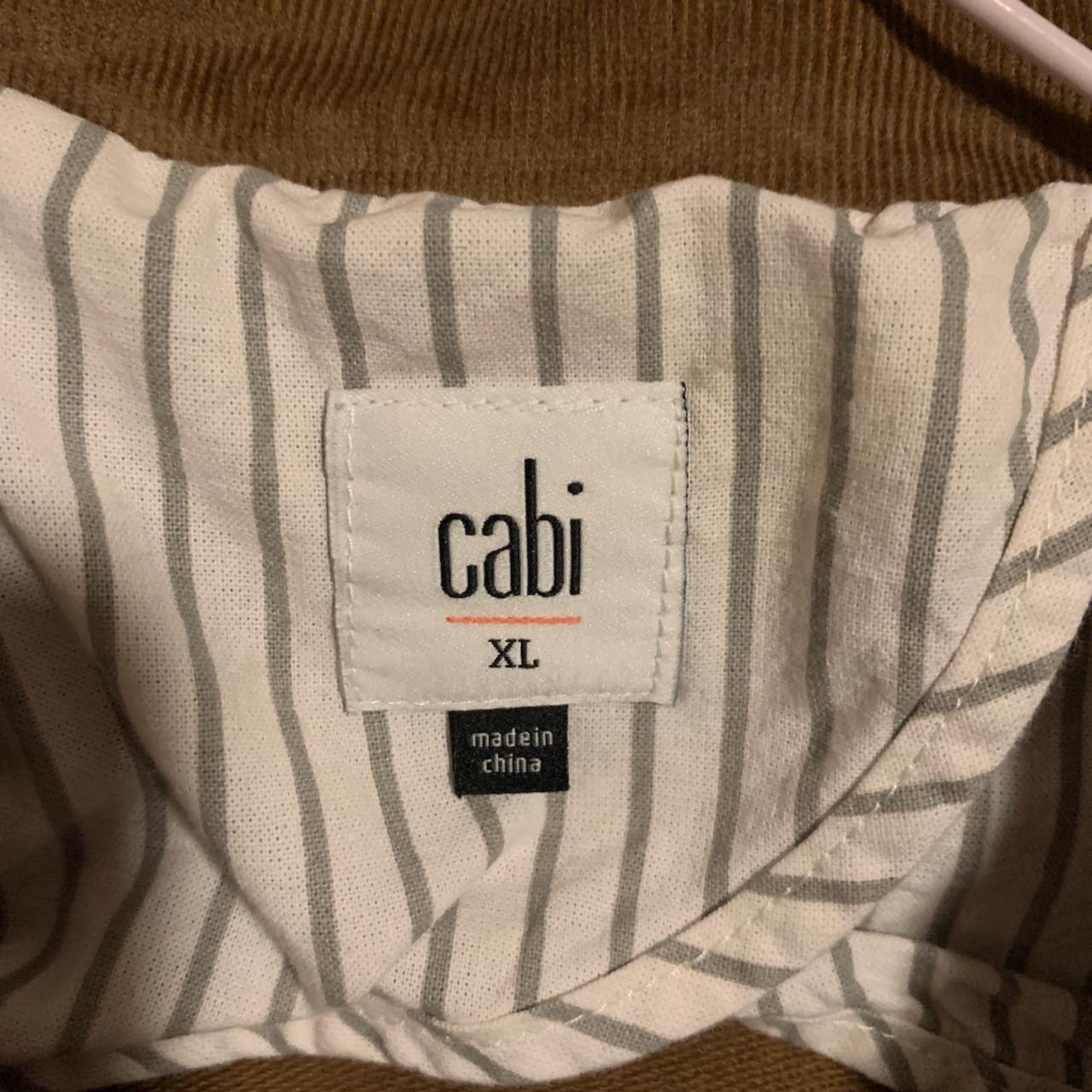 Like new Cabi brown trench coat - Depop