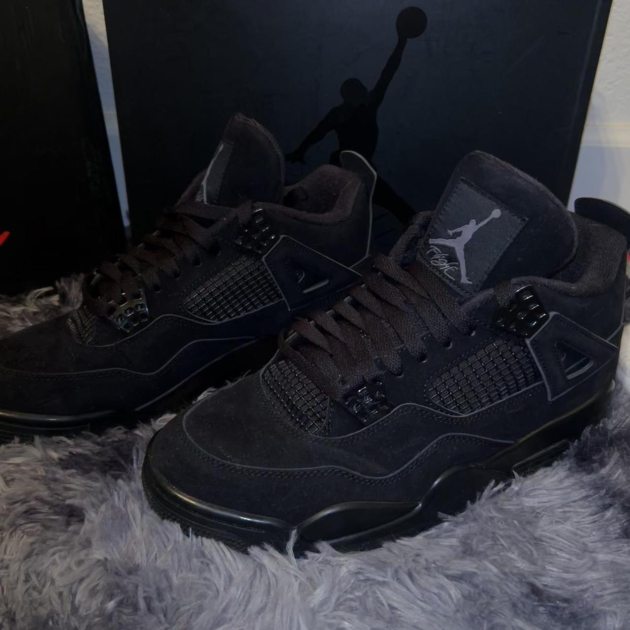 Freaky Black Cat Jordan 4s (2022) Got at 2023 La... - Depop