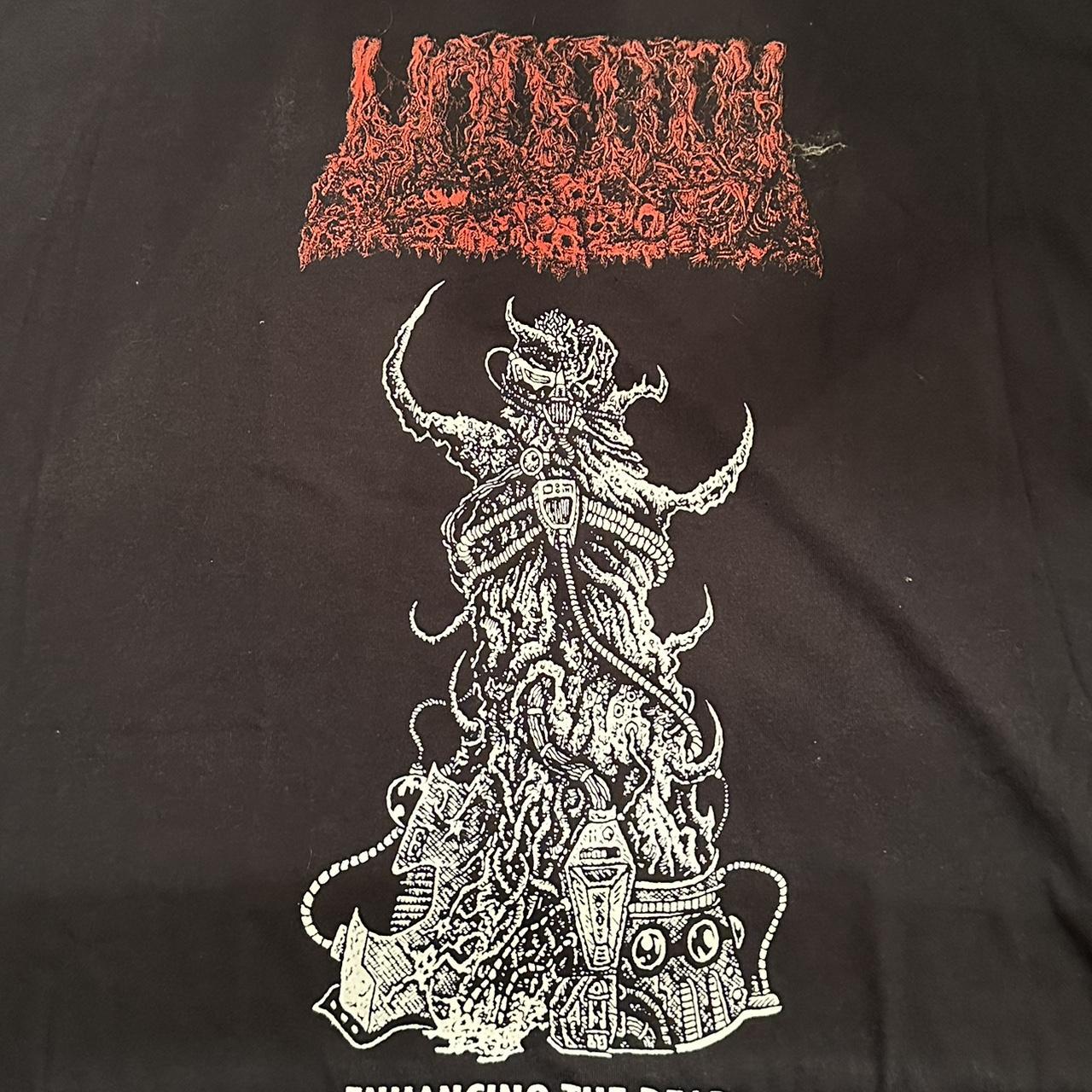 Undeath enhancing the dead tshirt, 2xl #deathmetal... - Depop