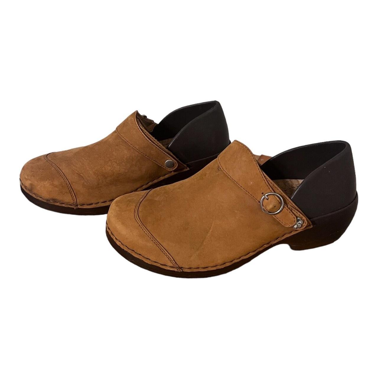 Rocky 4eur Sole Clogs & Soles 6 - 6.5 Suede Brown... - Depop