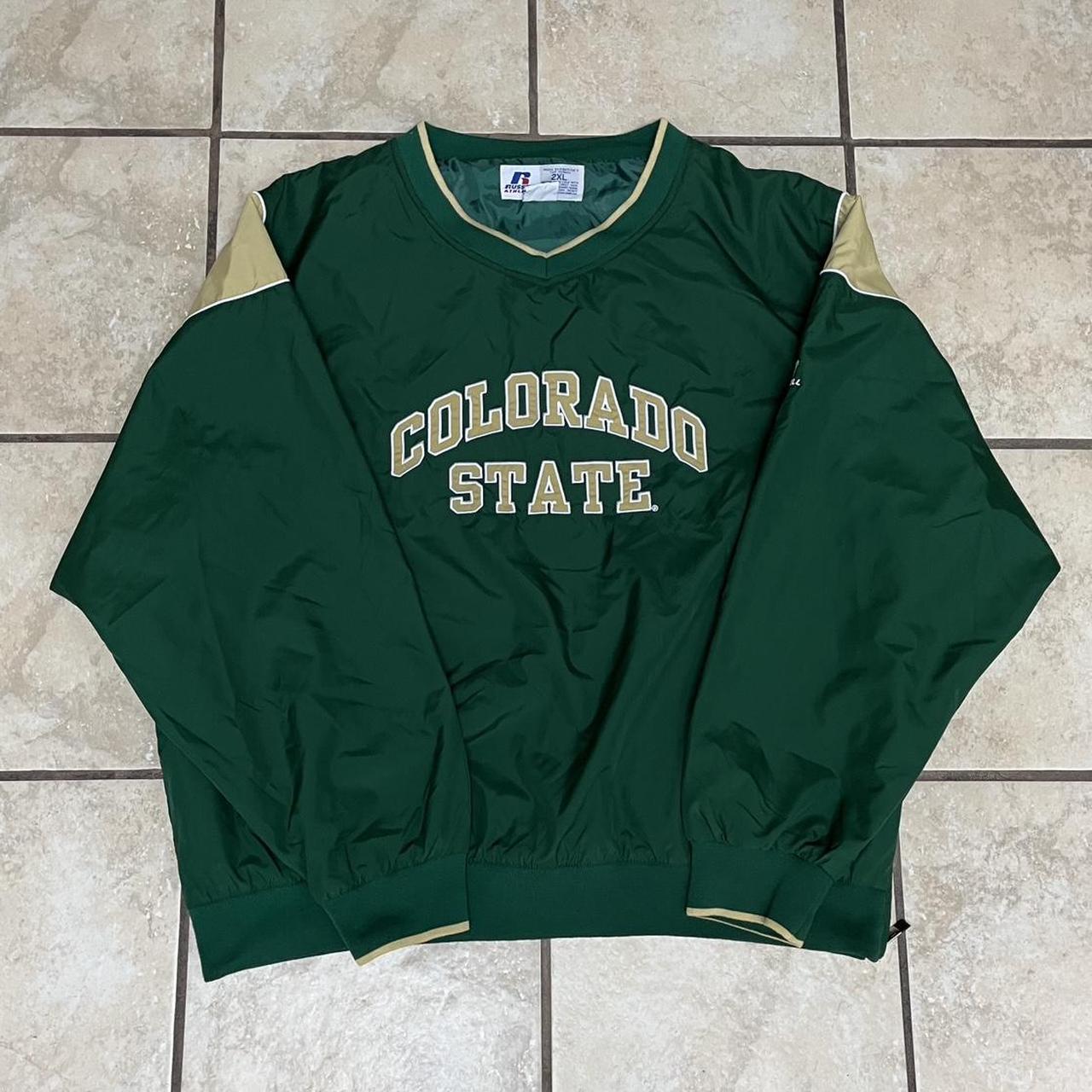 Vintage Colorado State Rams Hockey Jersey - Depop