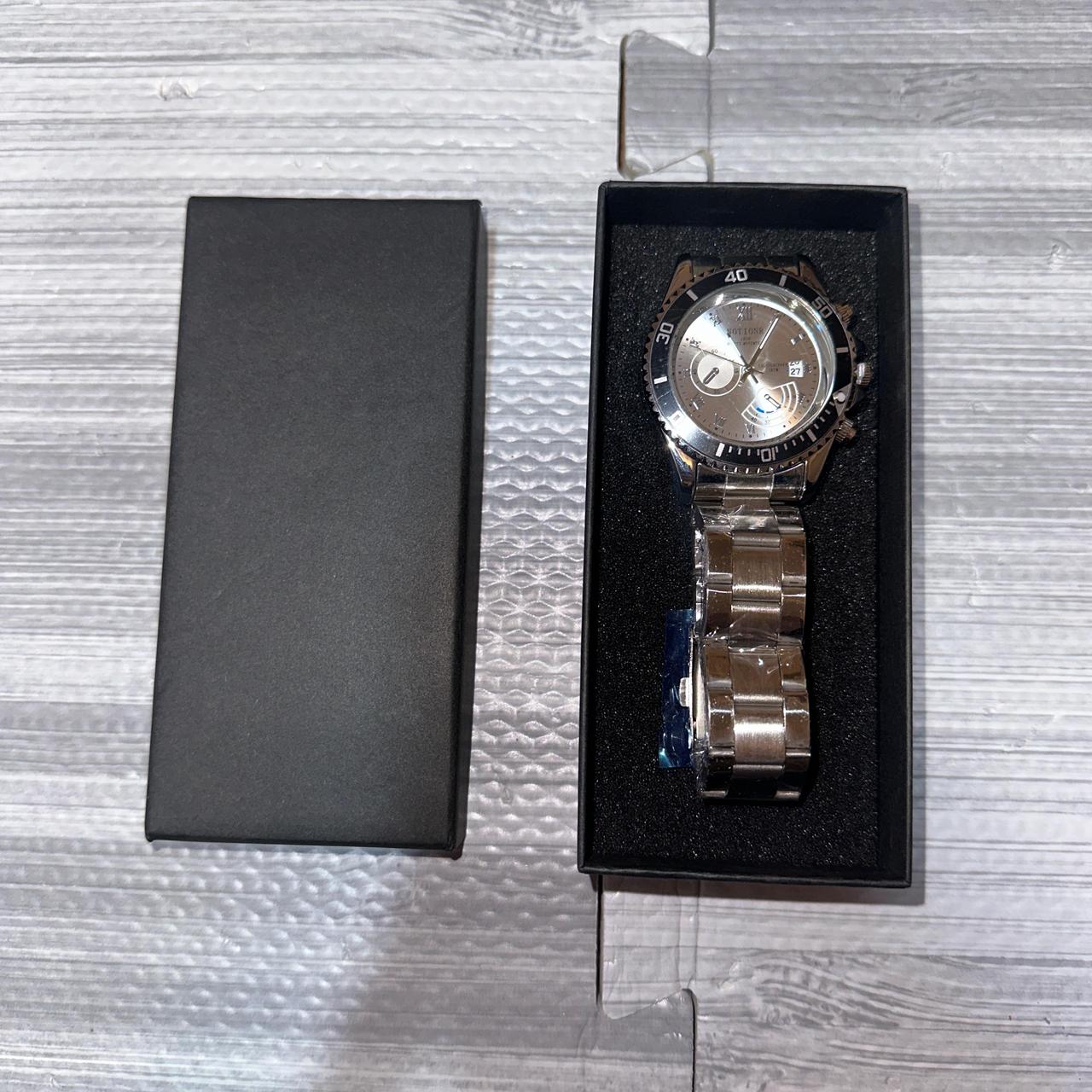 Premium watch with stainless steel back and quarts... - Depop
