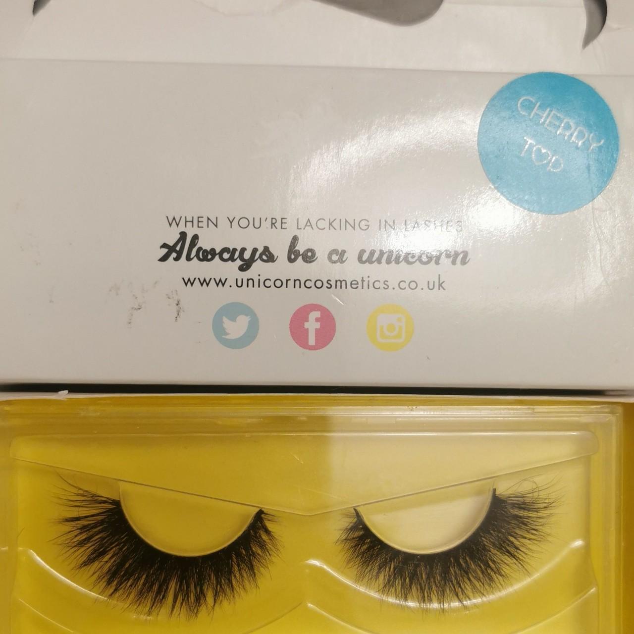 Unicorn Cosmetics False Eyelashes. Shape 'Cherry... - Depop