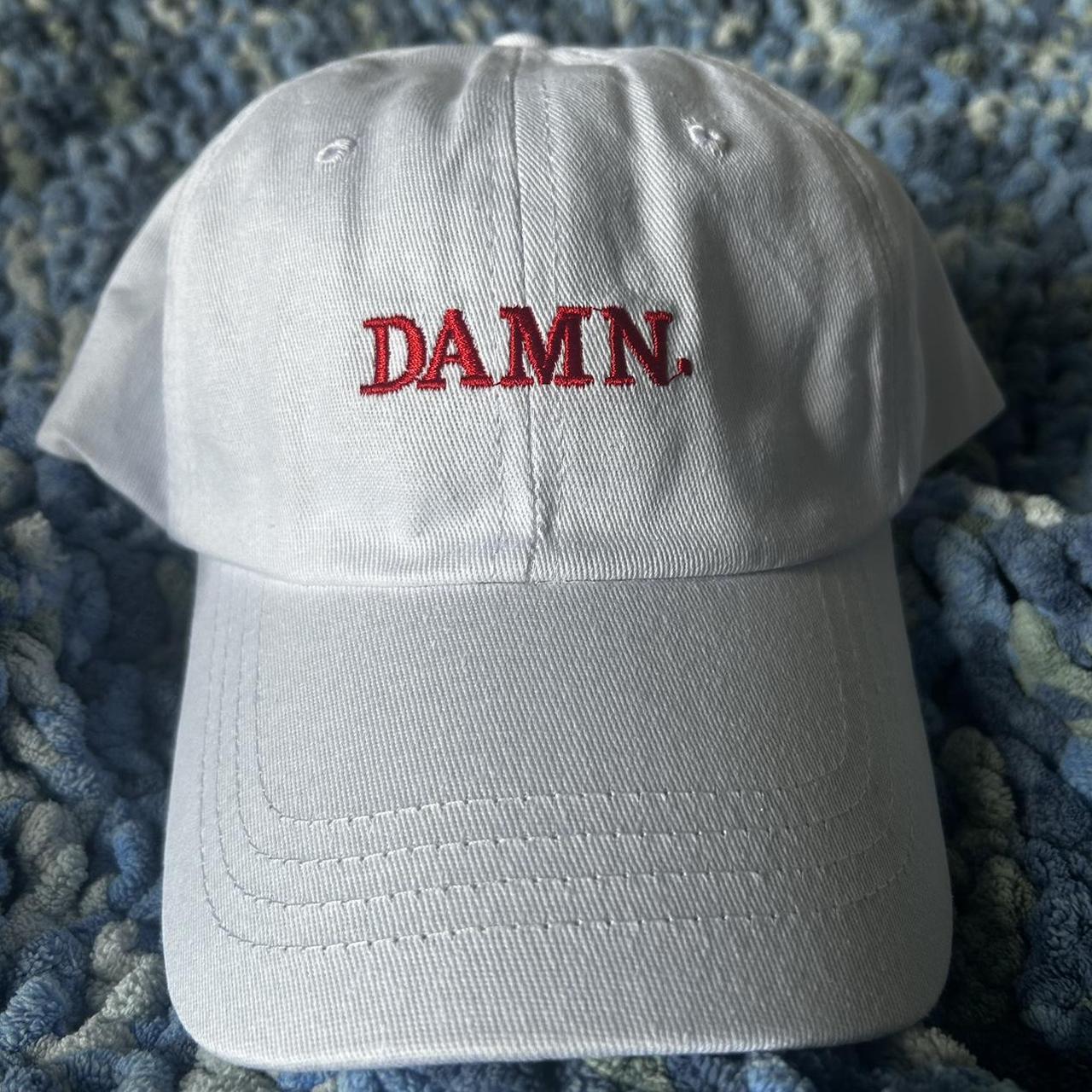 Kendrick Lamar DAMN. Album Rapper Embroidered Cap... - Depop