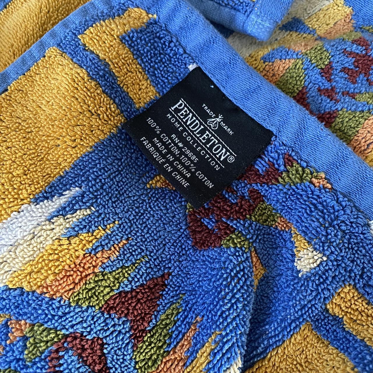Pendleton towel • about 38” x 65” slight wear... - Depop