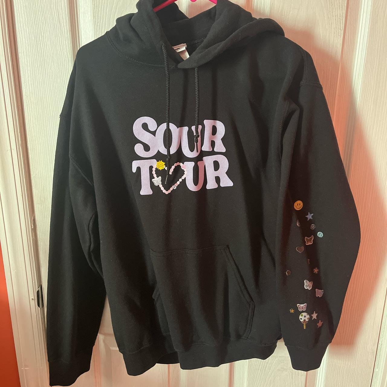 olivia rodrigo sour tour merch sweatshirt - Depop