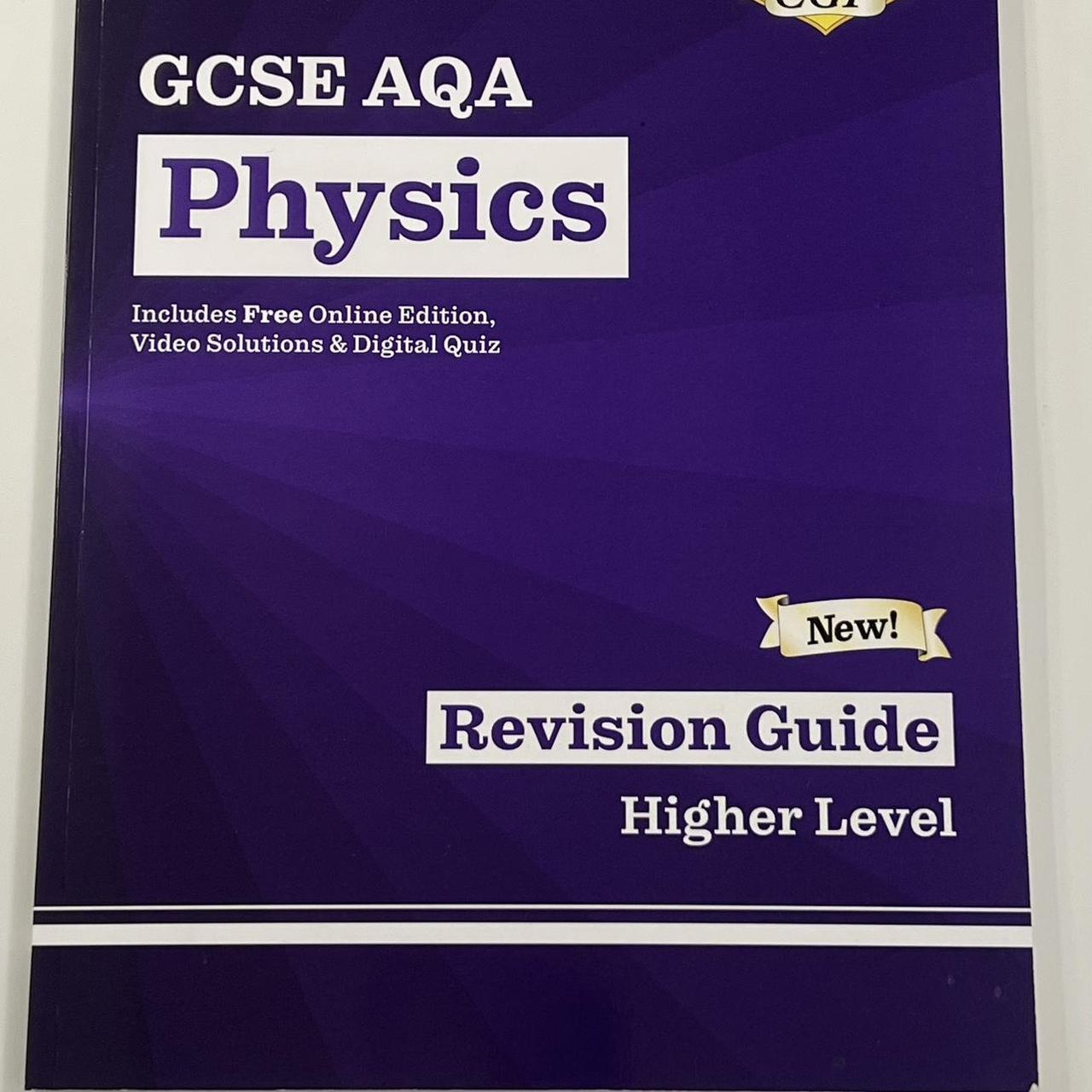 GCSE Physics AQA Revision Guide - Higher includes... - Depop GCSE Physics AQA Revision Guide - Higher includes... - Depop