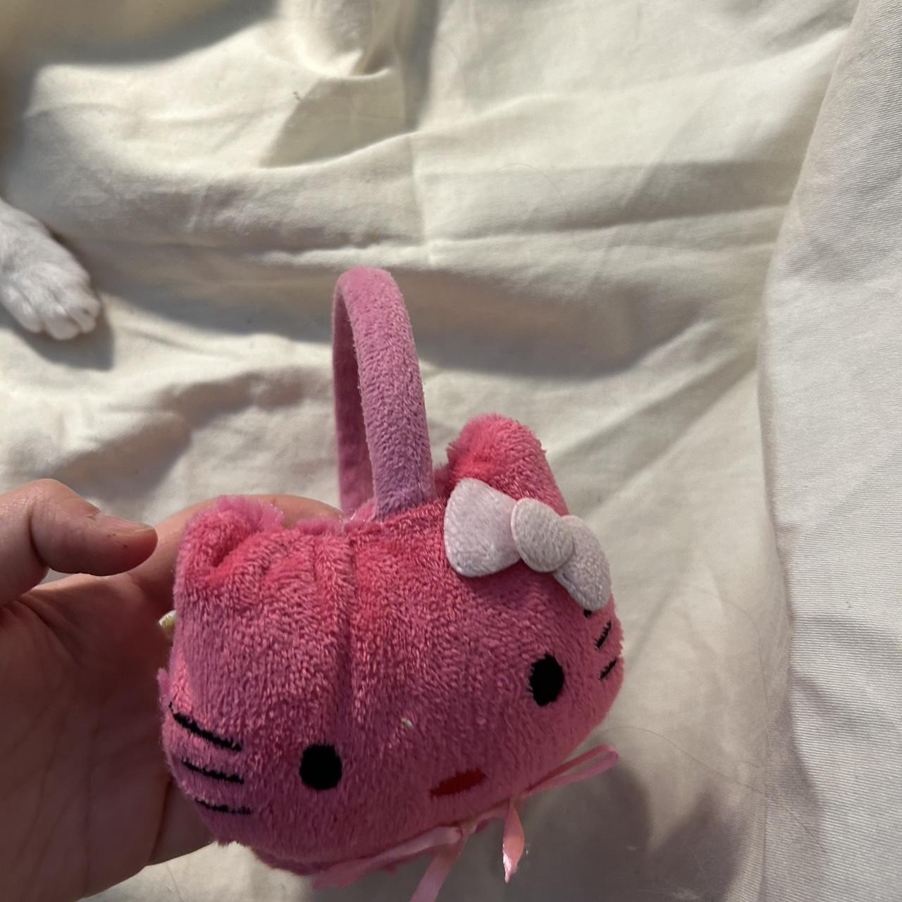 hello kitty ear muffs ^_^ cat pictured! i think... - Depop