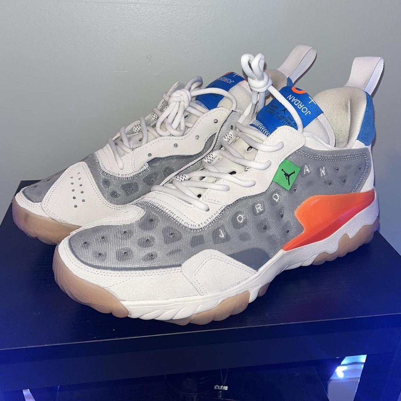 Mens Jordan Delta 2 Light Smoke Grey Total... - Depop