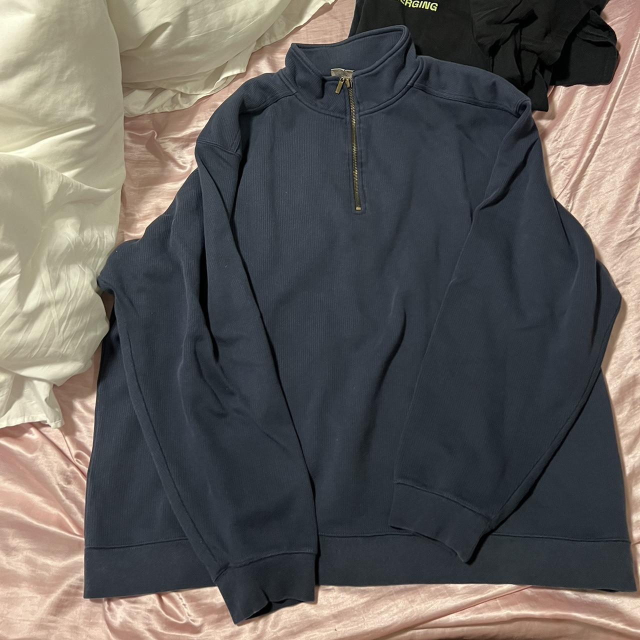 nice half zip lol bean jacket - Depop