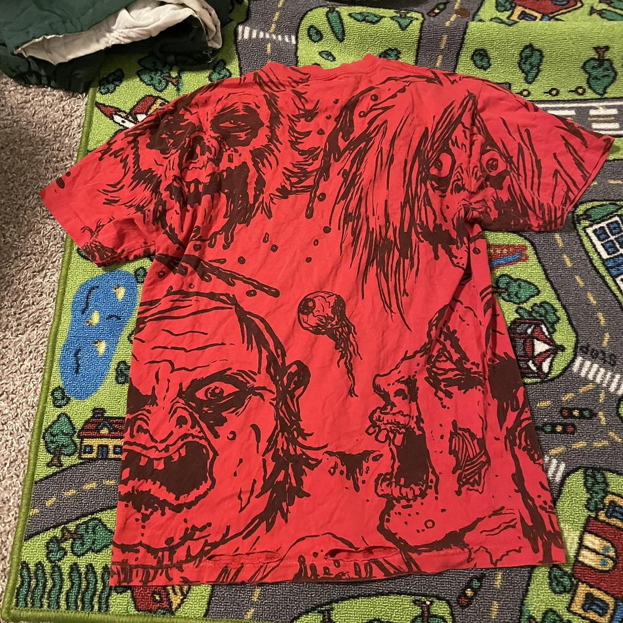 Super sick vintage mnwka shirt damage on the back... - Depop