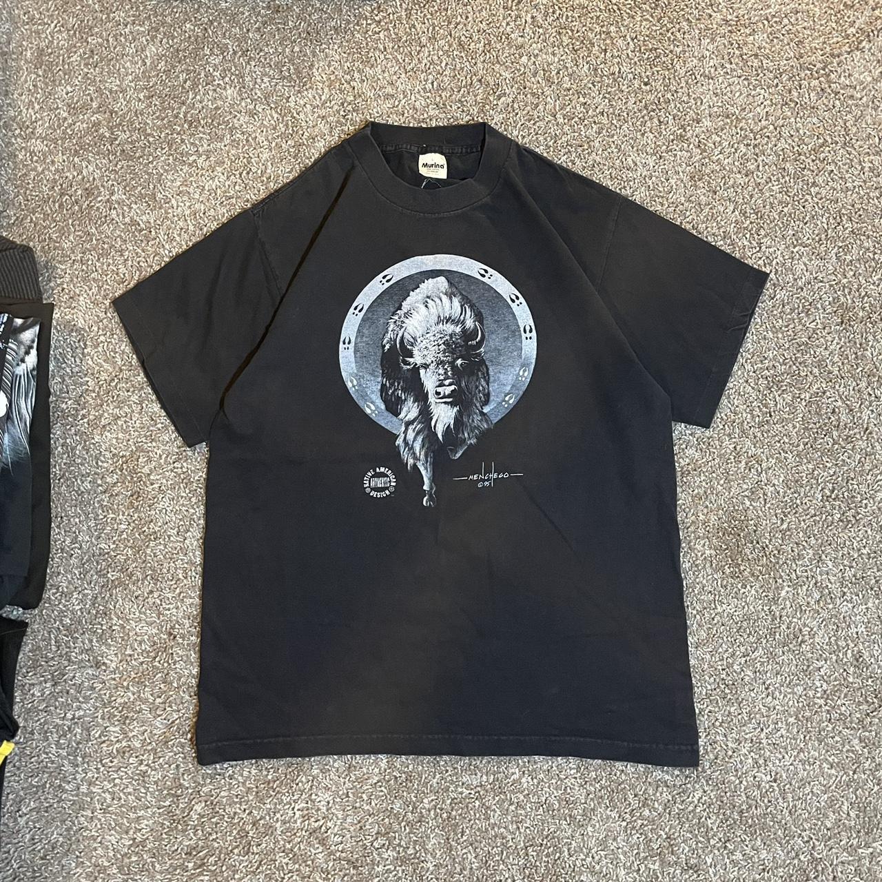 1995 Native American shirt great condition 📏28in... - Depop