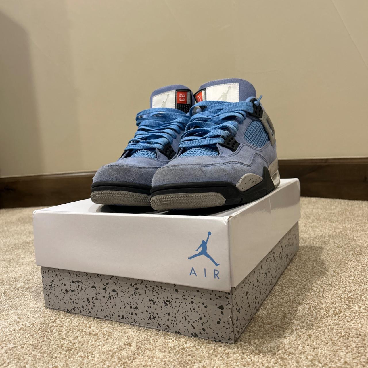 Slightly used unc jordan 4s. Very good condition and... - Depop