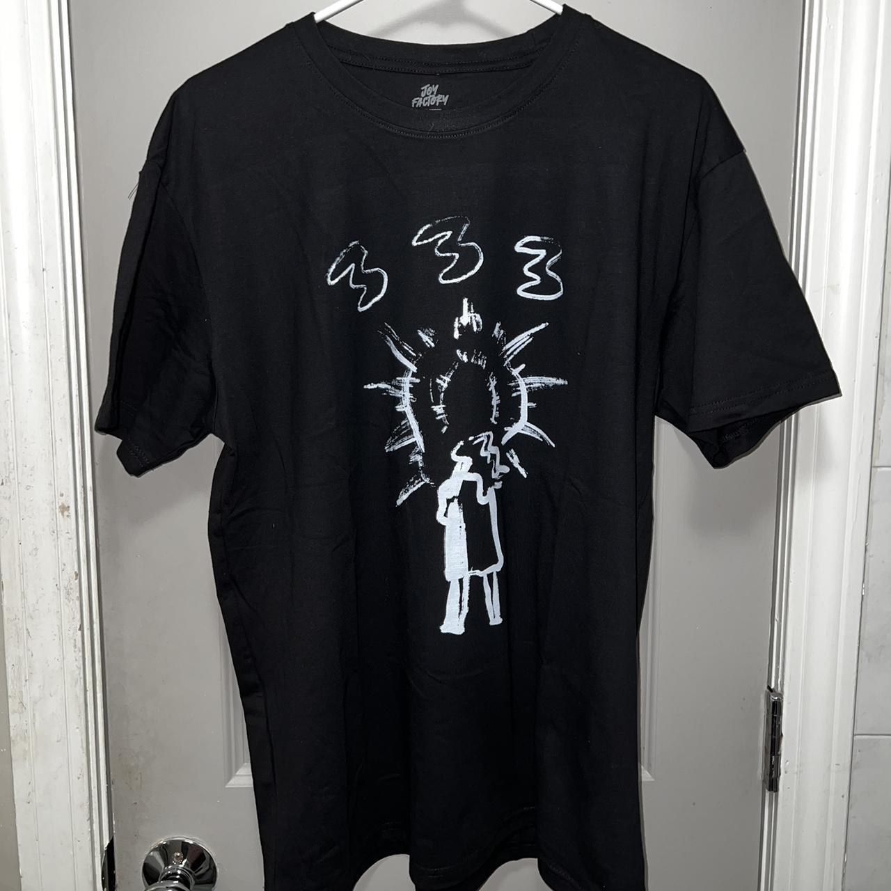 Bladee 333 Drain Gang Style T Shirt - Men’s Black... - Depop