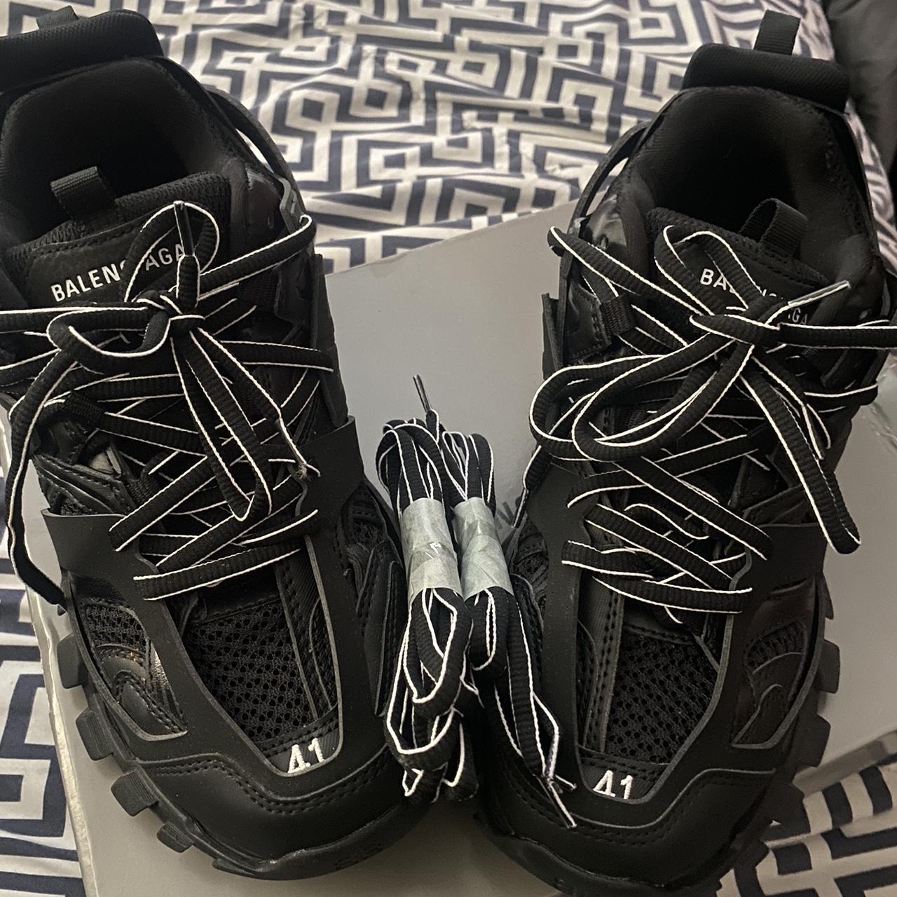 Balenciaga track runners led size 8 bought them a... - Depop