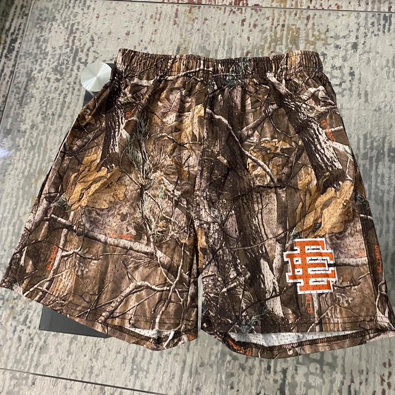 Eric emanuel camo (orange) brand new (dm before buying) - Depop