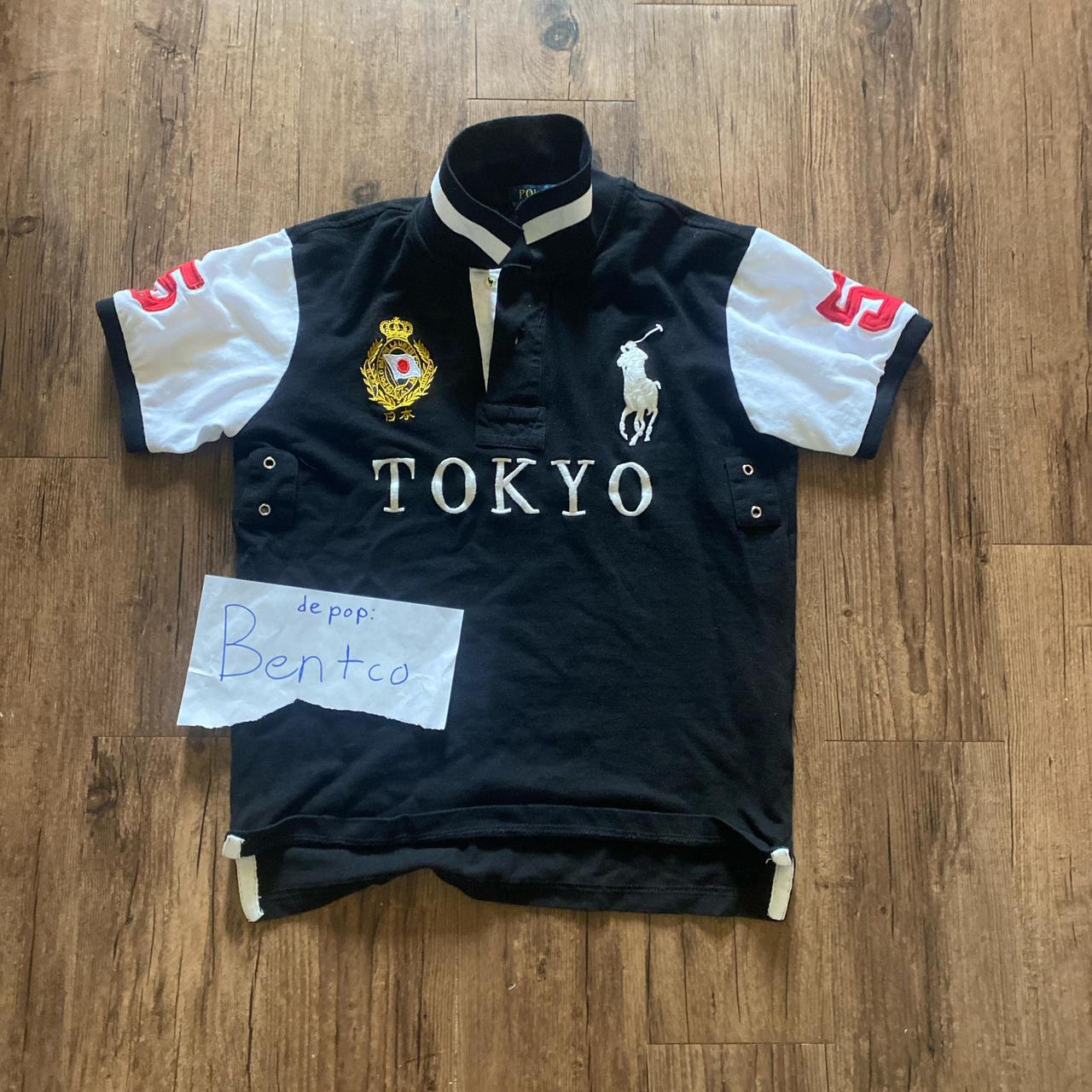 Polo Ralph Lauren Tokyo polo shirt Tagged Medium... - Depop