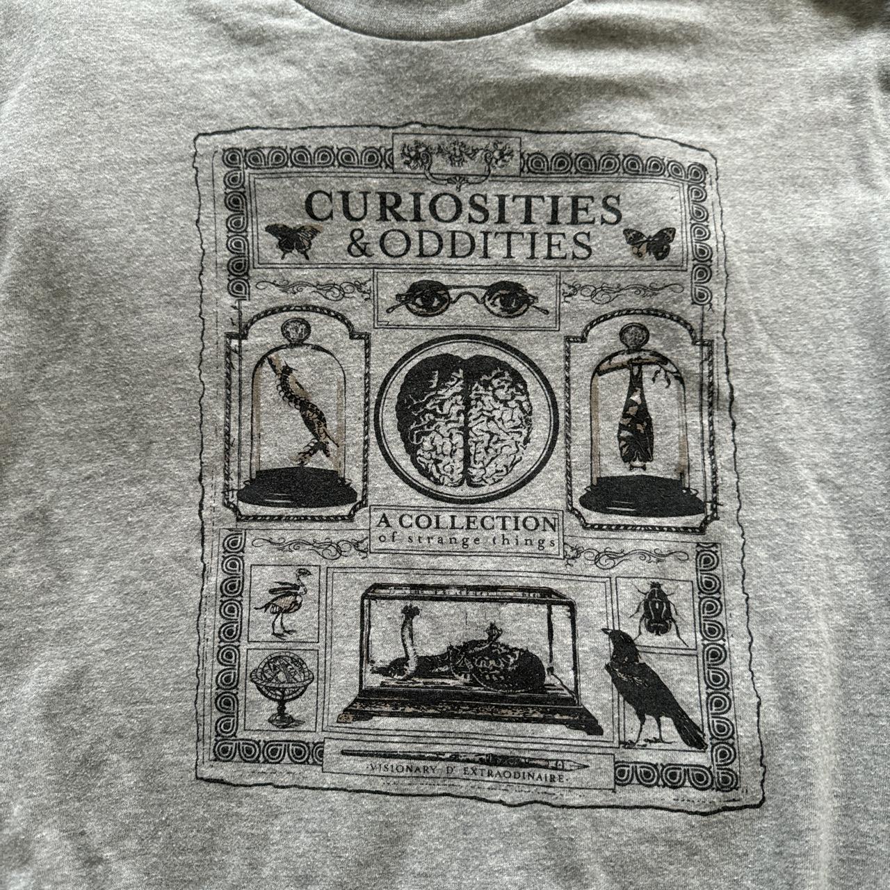 Curiosities & Oddities t-shirt - Depop