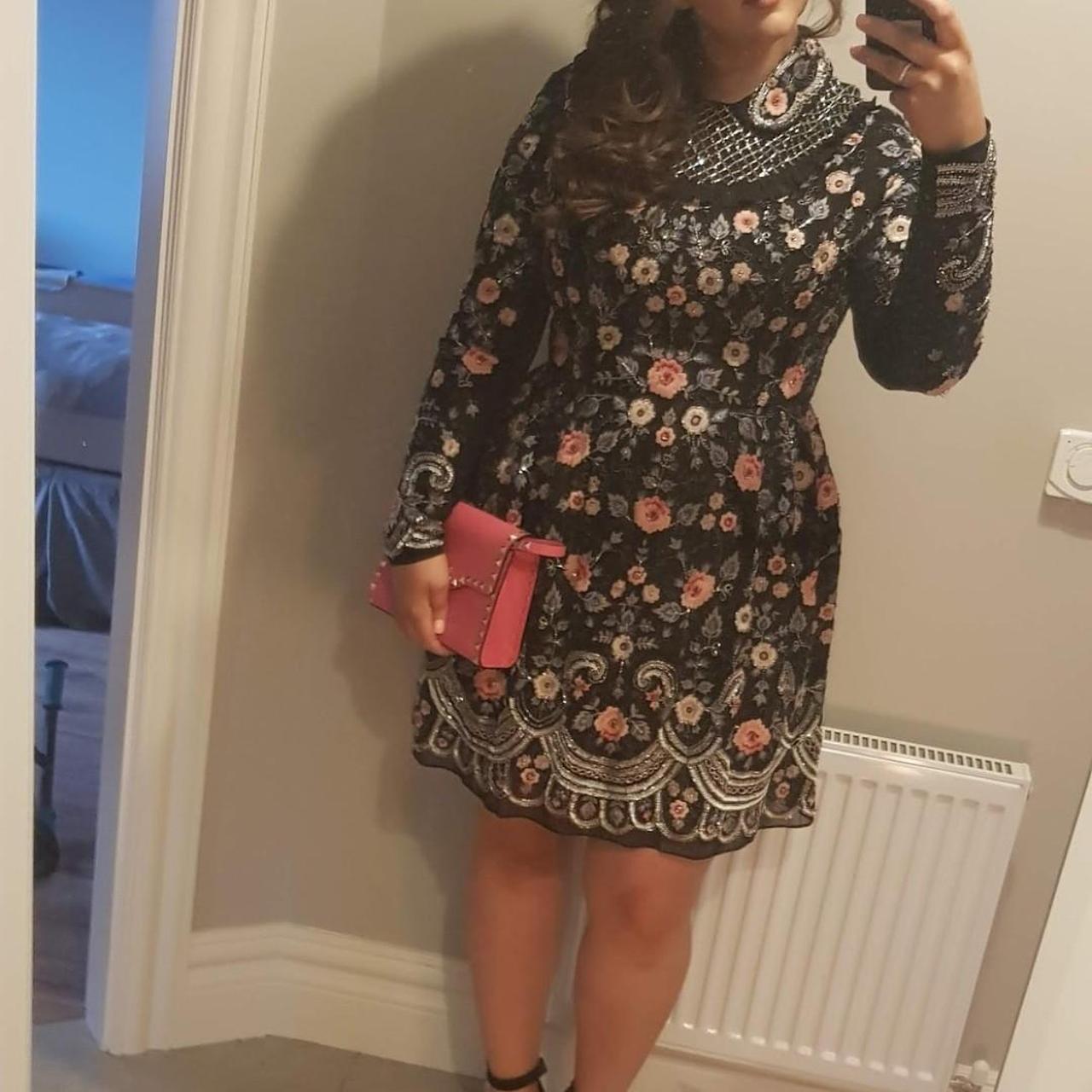 Needle and Thread Embellished floral... - Depop