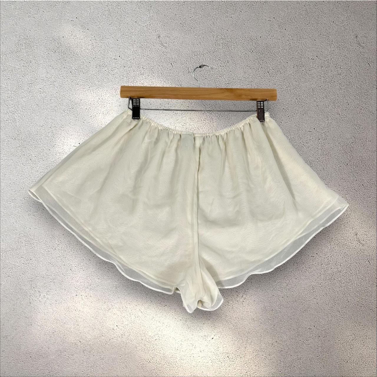valerie stevens flowy lingerie shorts size... | Depop